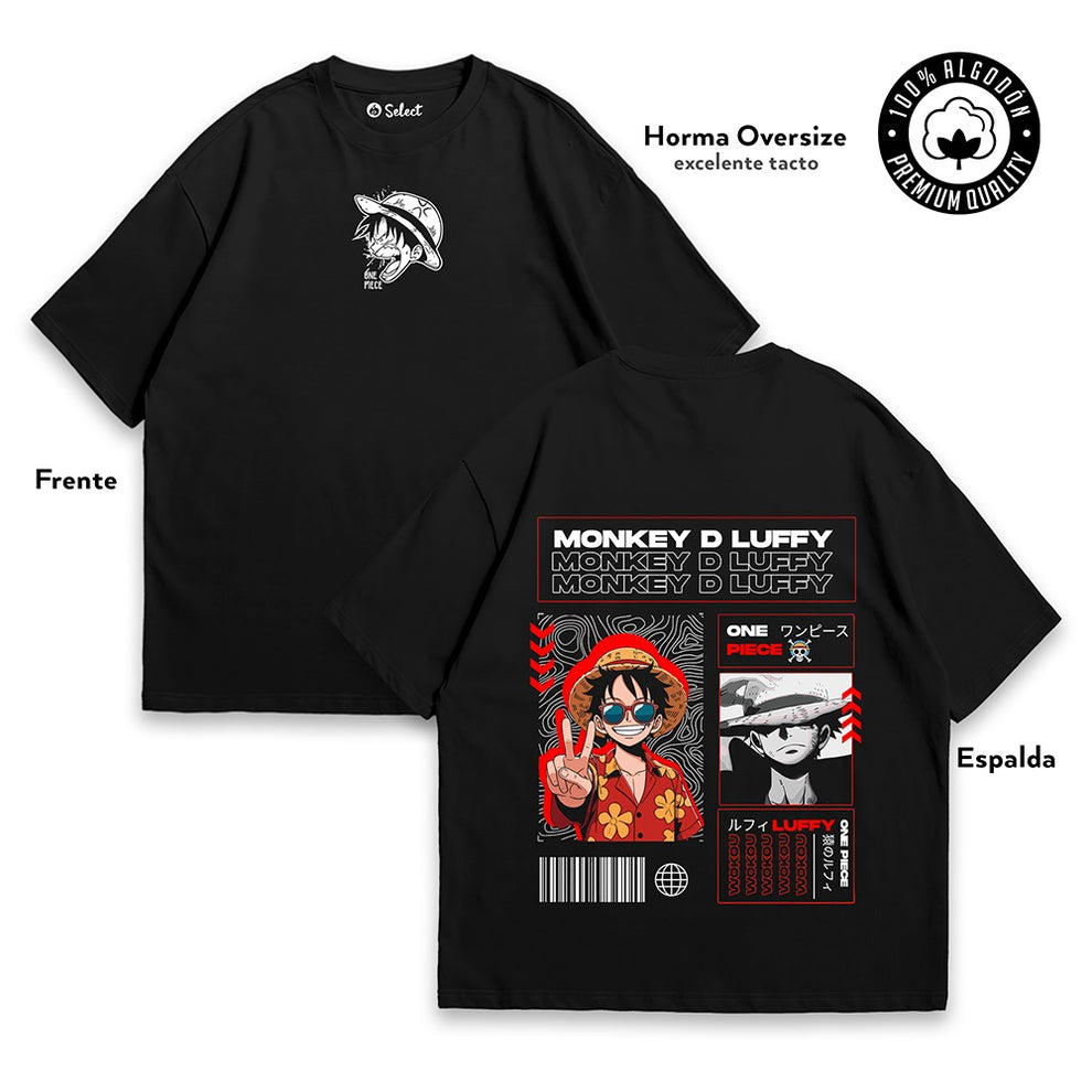 Camiseta Monkey D. Luffy · Street Pirate – Select.bga