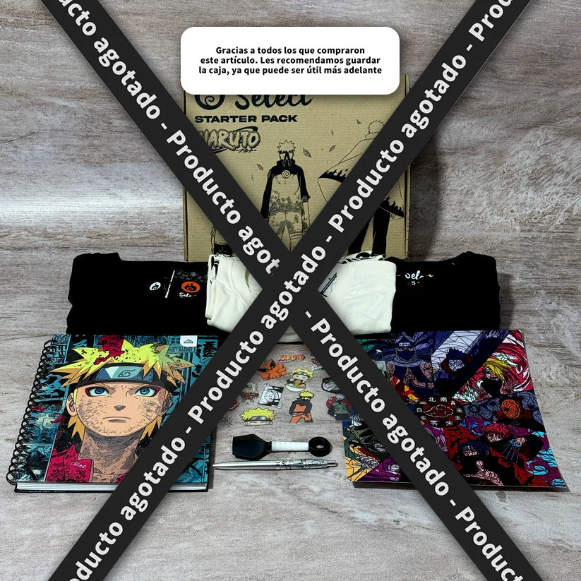 🔥 Edición Exclusiva: Naruto Starter Pack 🔥 – Select.bga